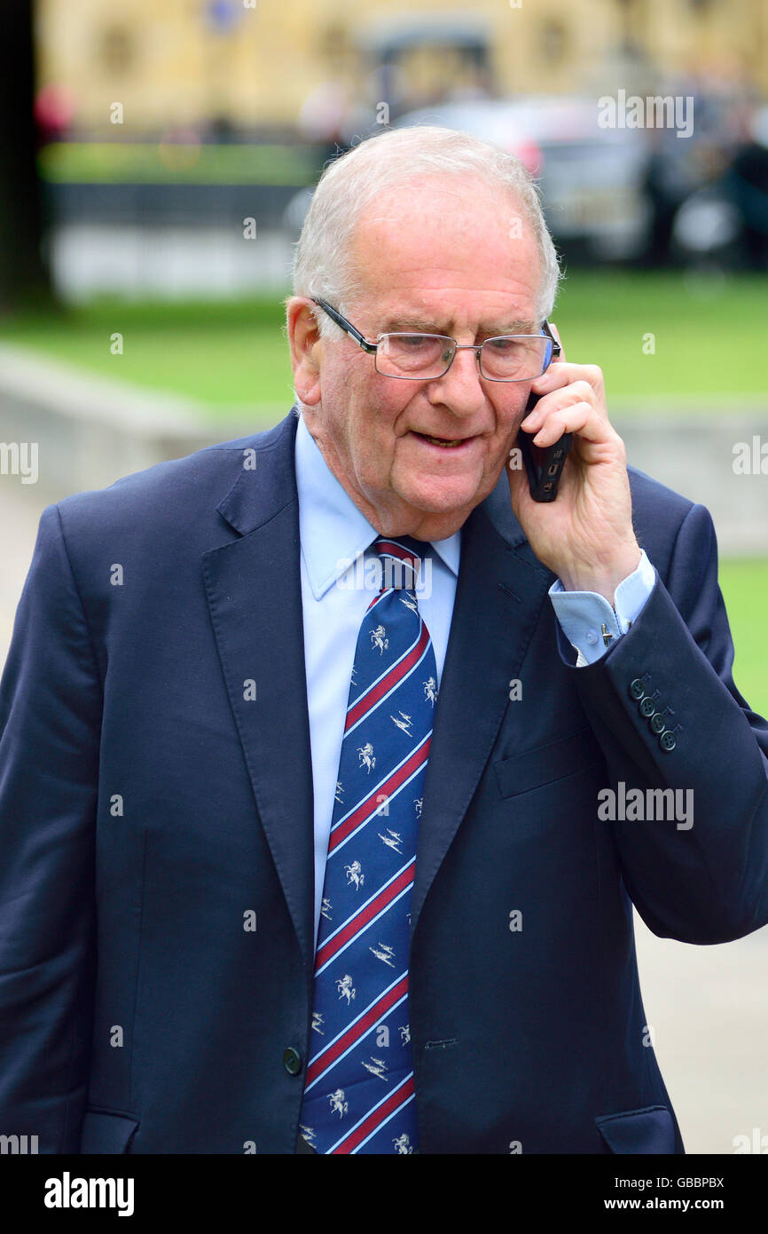 Sir Roger Gale MP (Conservative: North Thanet) on College Green ...