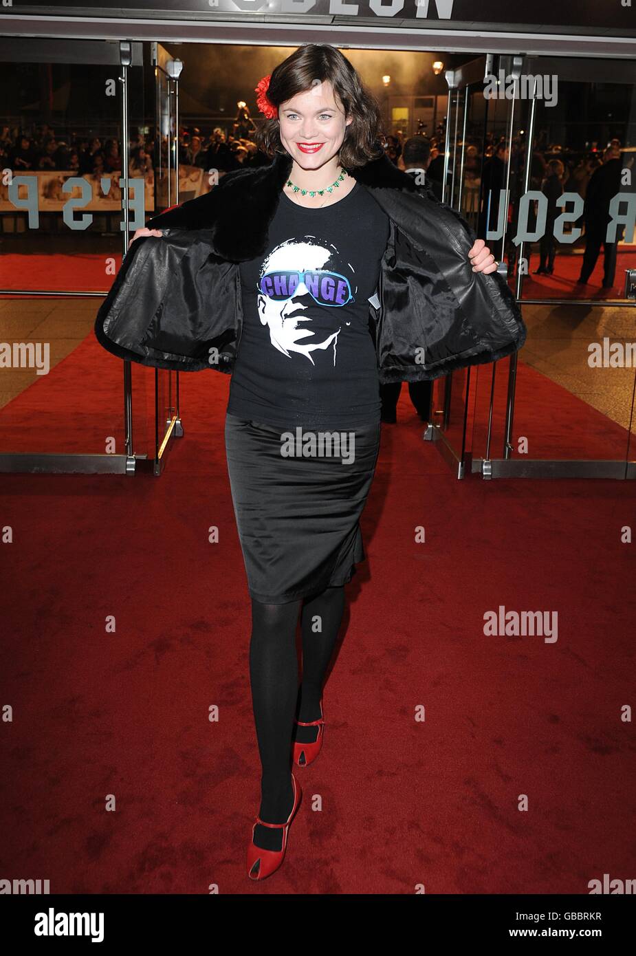 Revolutionary Road Premiere - London. Jasmine Guiness arriving for the ...