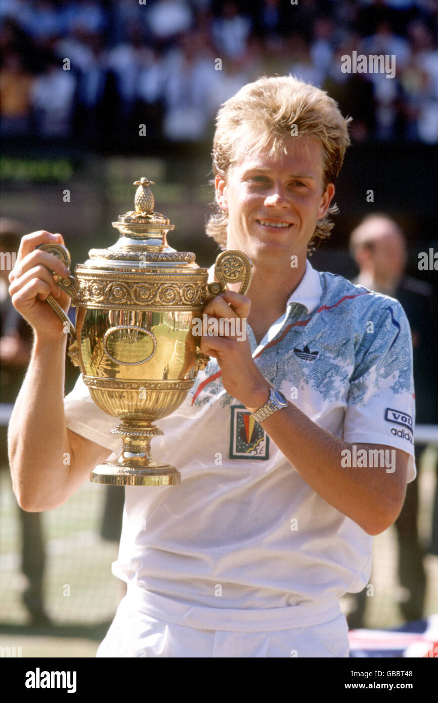 Tennis - Wimbledon Championships - Men's Singles - Final - Stefan Stock ...
