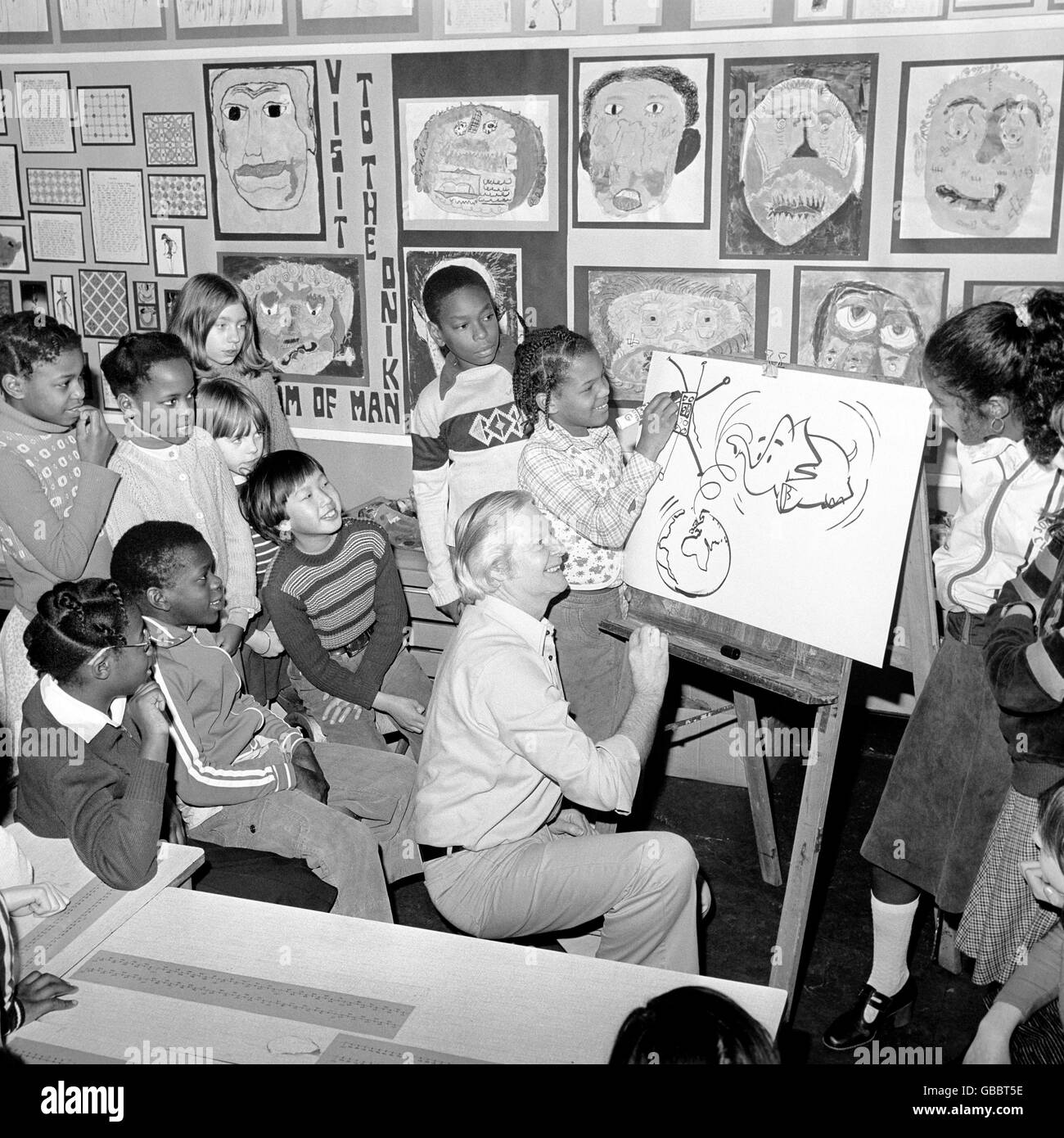Tony hart Black and White Stock Photos & Images - Alamy