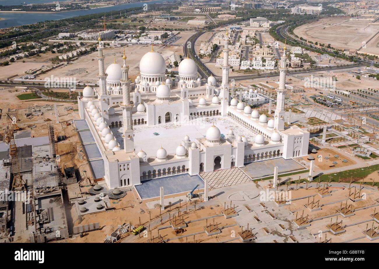 Sheikh Zayed Mosque Aerial View