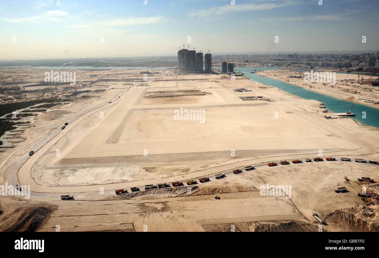 Building development in Abu Dhabi Stock Photo - Alamy