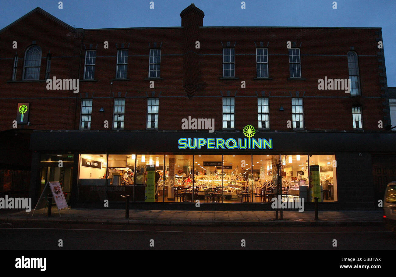 Superquinn announces job cuts. A Superquinn store in Ranalagh, Dublin ...