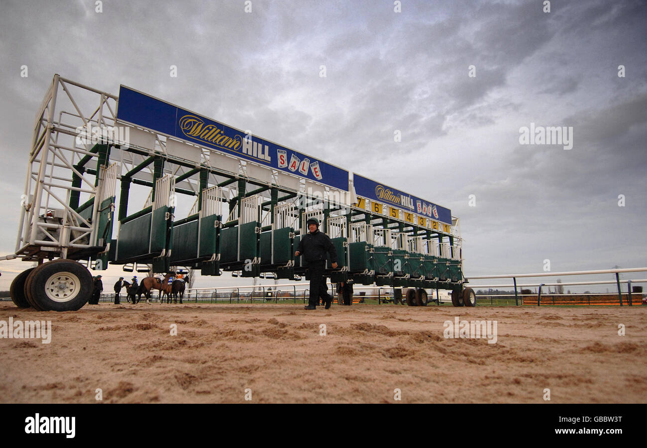 Horse racing races all weather ampics hi-res stock photography and ...
