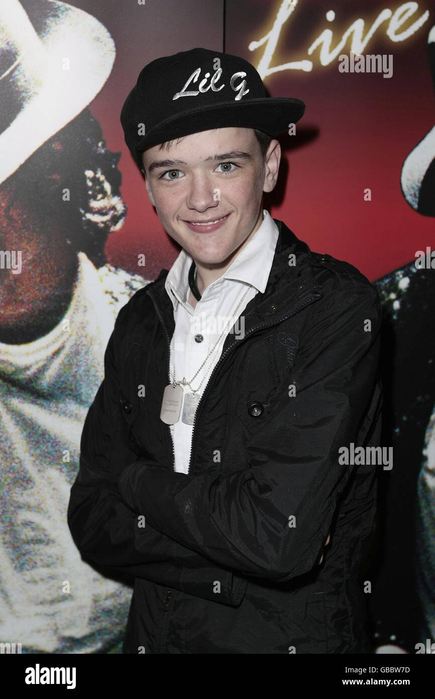 Britains Got Talent star George Sampson arrives for the press night for ...