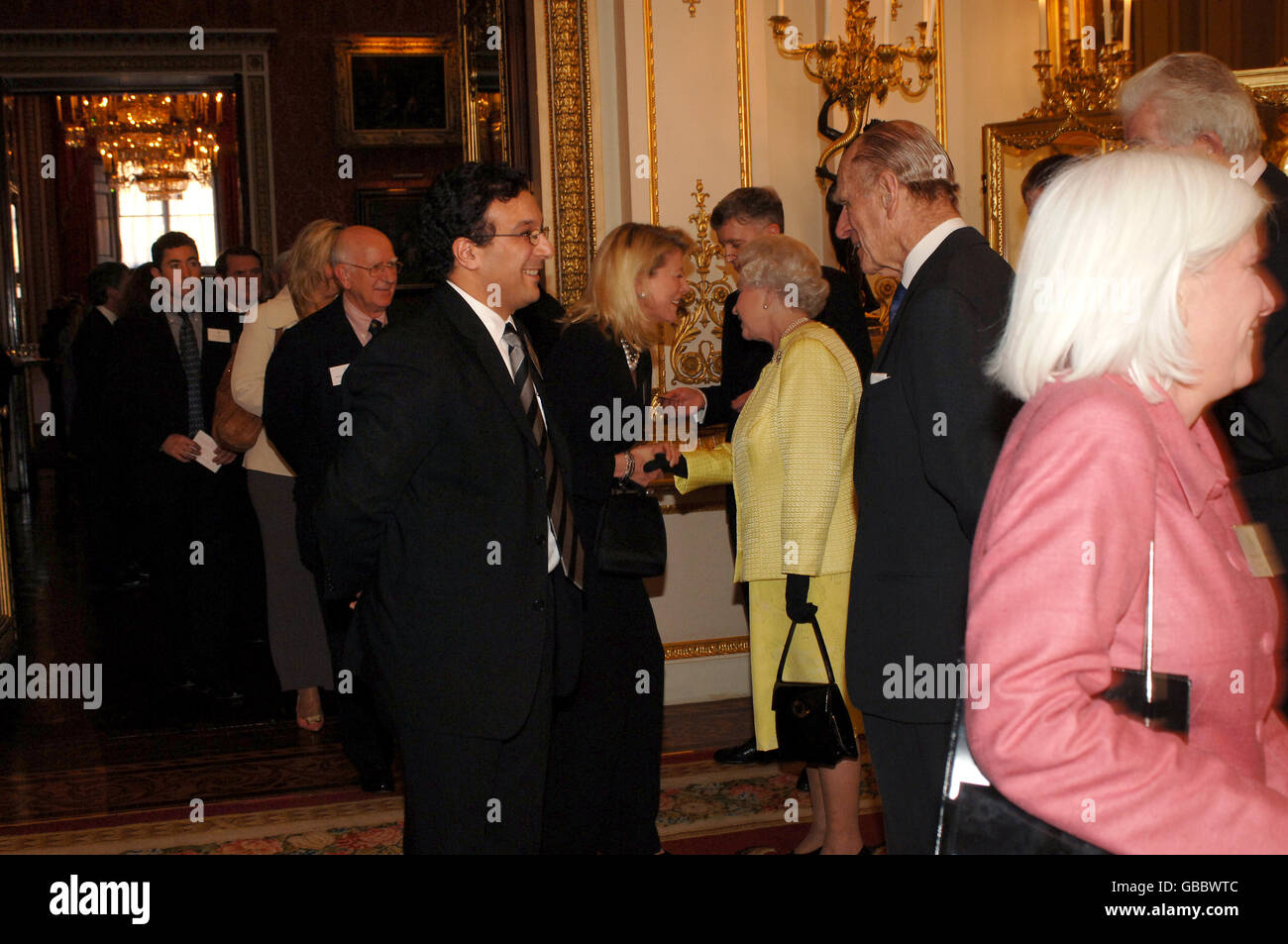 Queen hosts u s stars ahead of tour hi-res stock photography and images ...