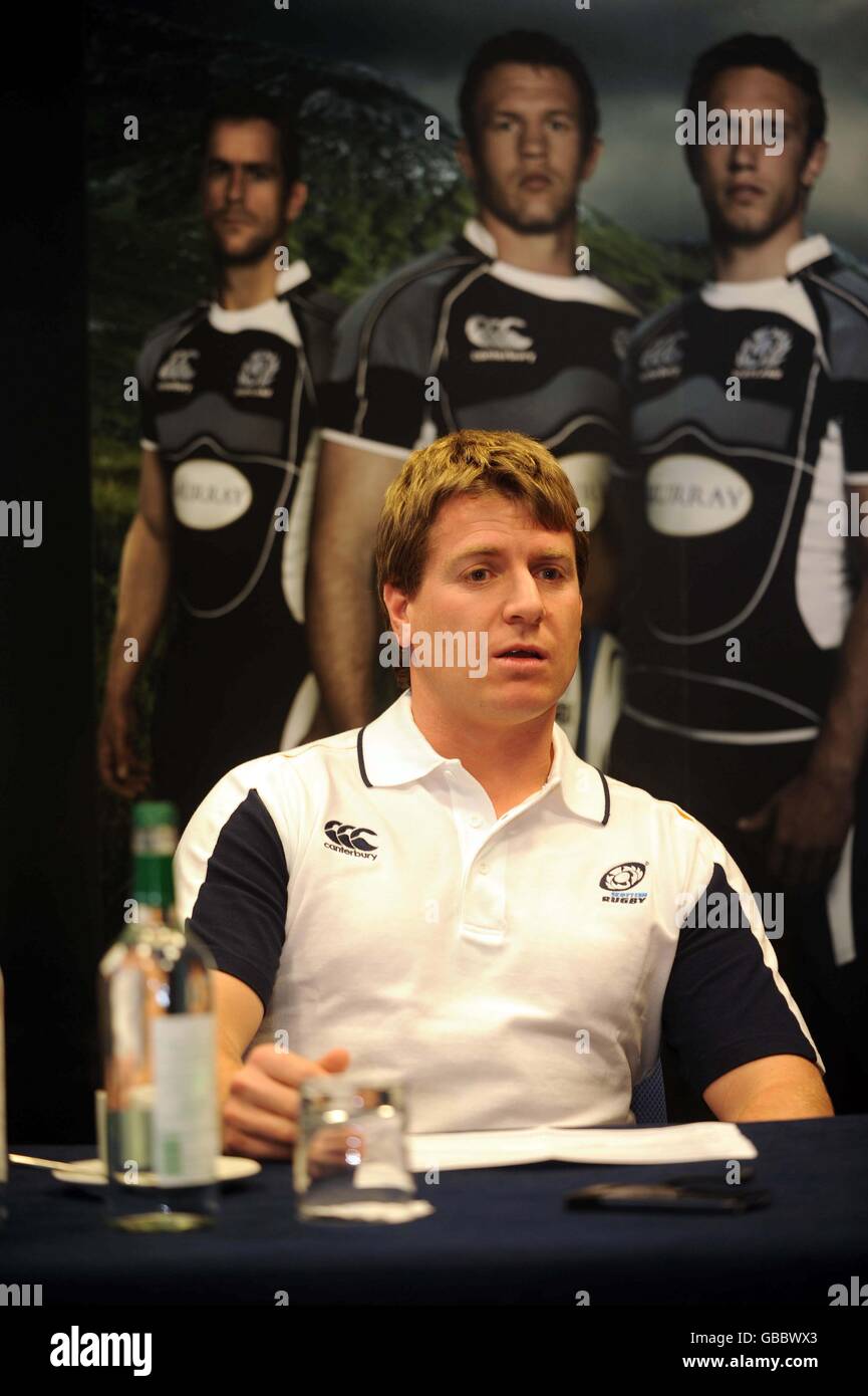 Craig Chalmers at the press call to announce that this season's ...