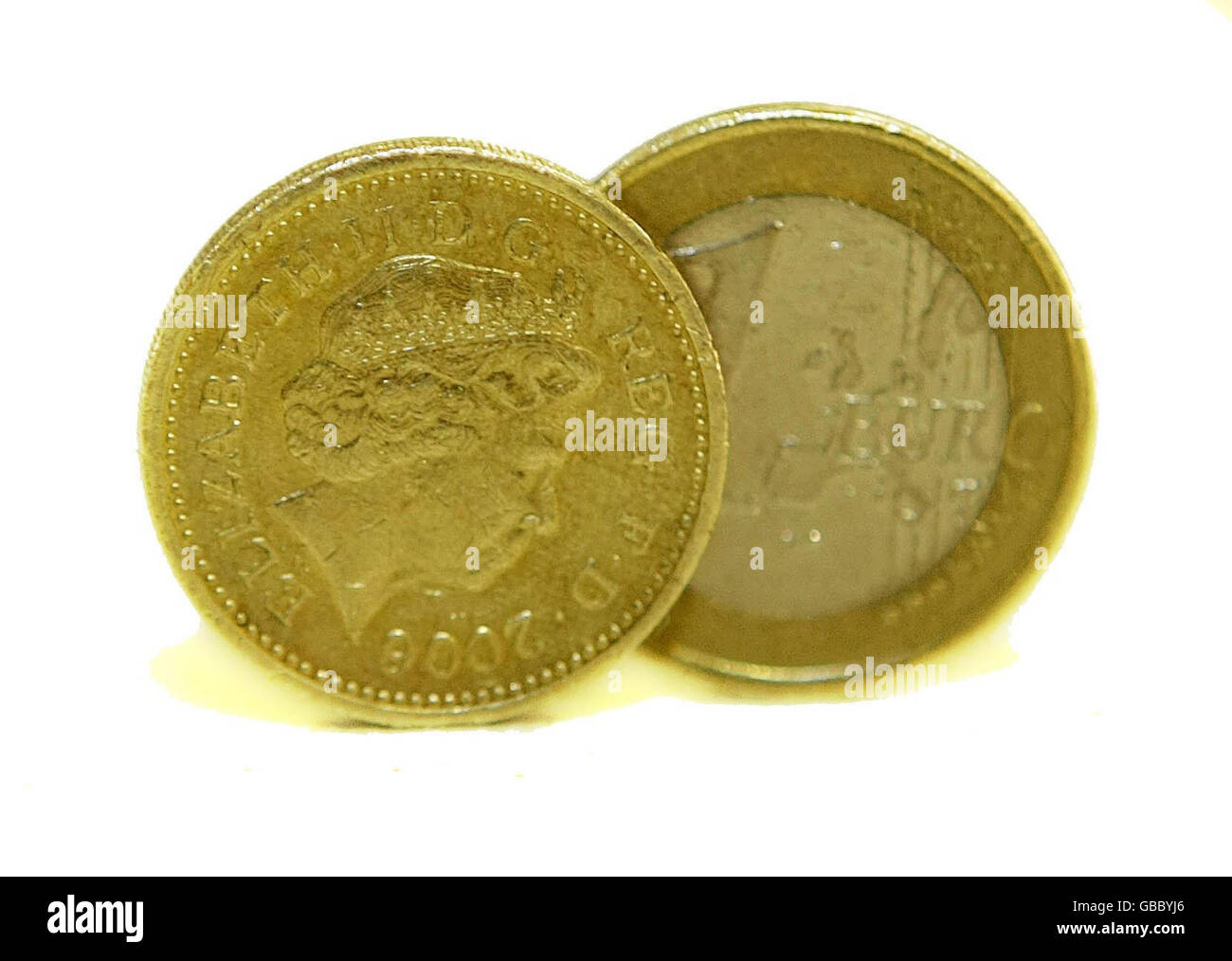 Pound coins border hi-res stock photography and images - Alamy