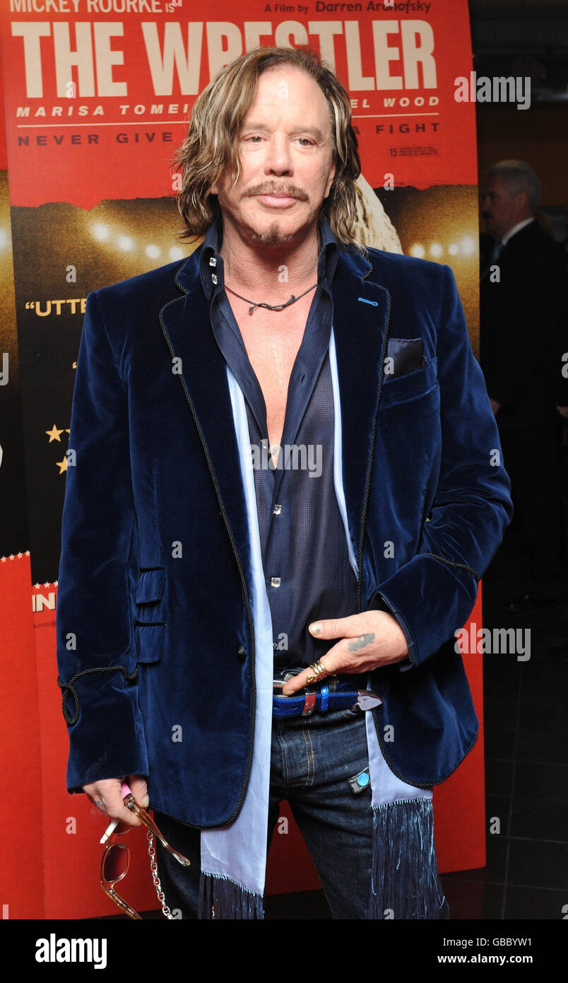 Mickey Rourke Actor Boxer High Resolution Stock Photography and Images ...