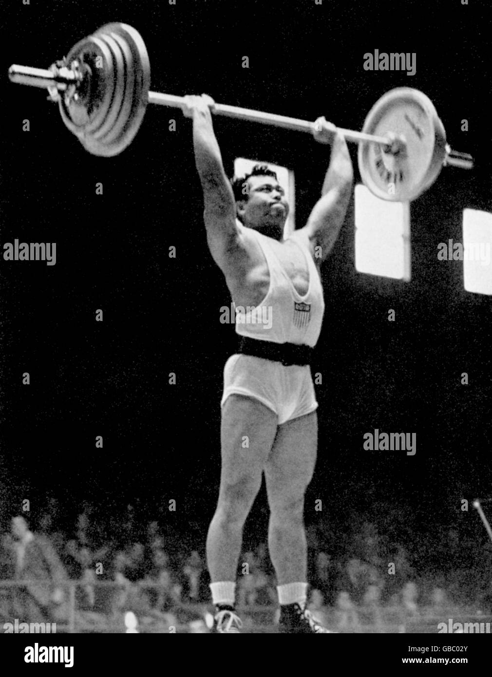Weightlifting olympic Black and White Stock Photos & Images - Alamy