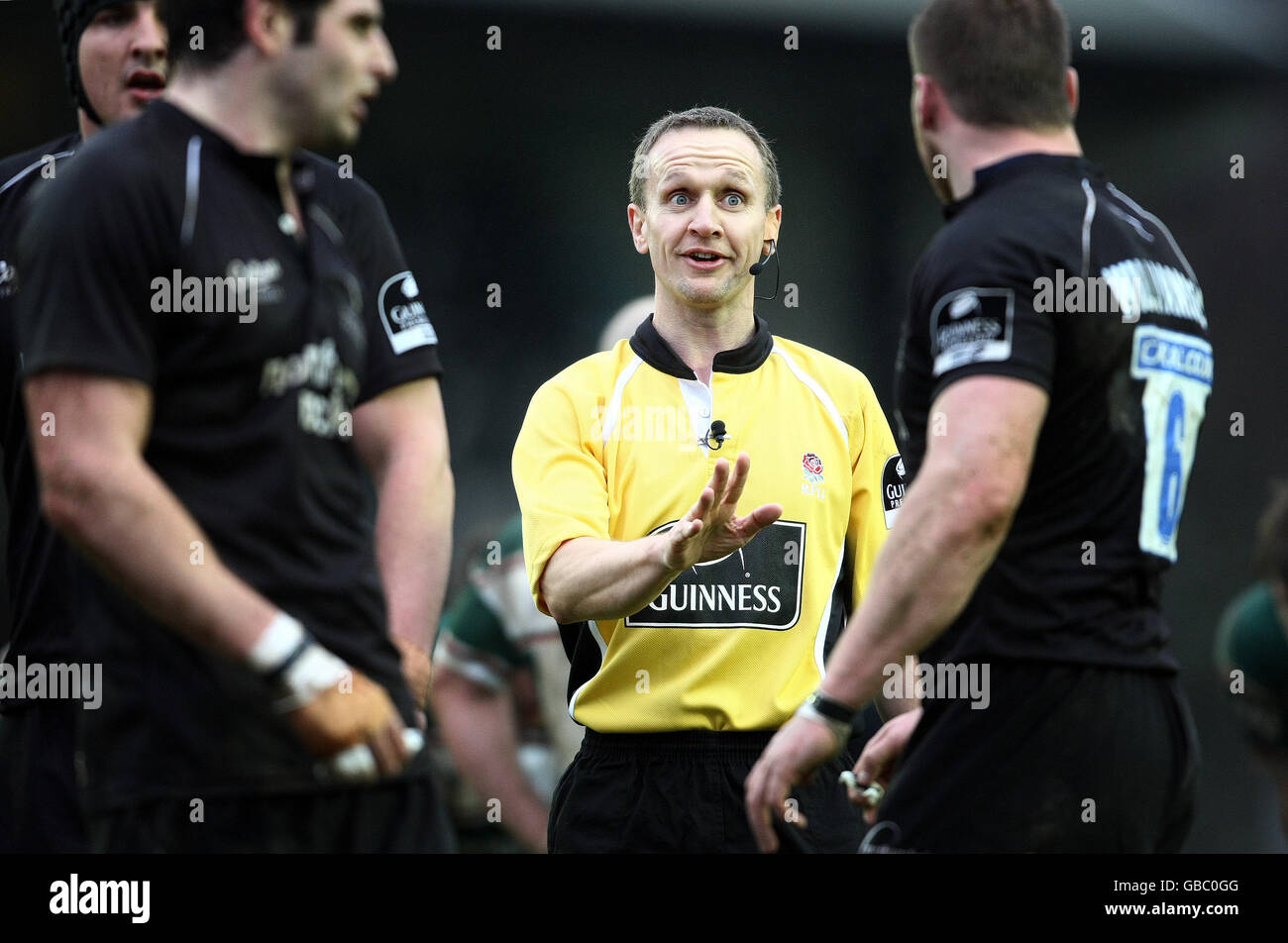 Rugby union guinness premiership leicester v newcastle welford road hi ...