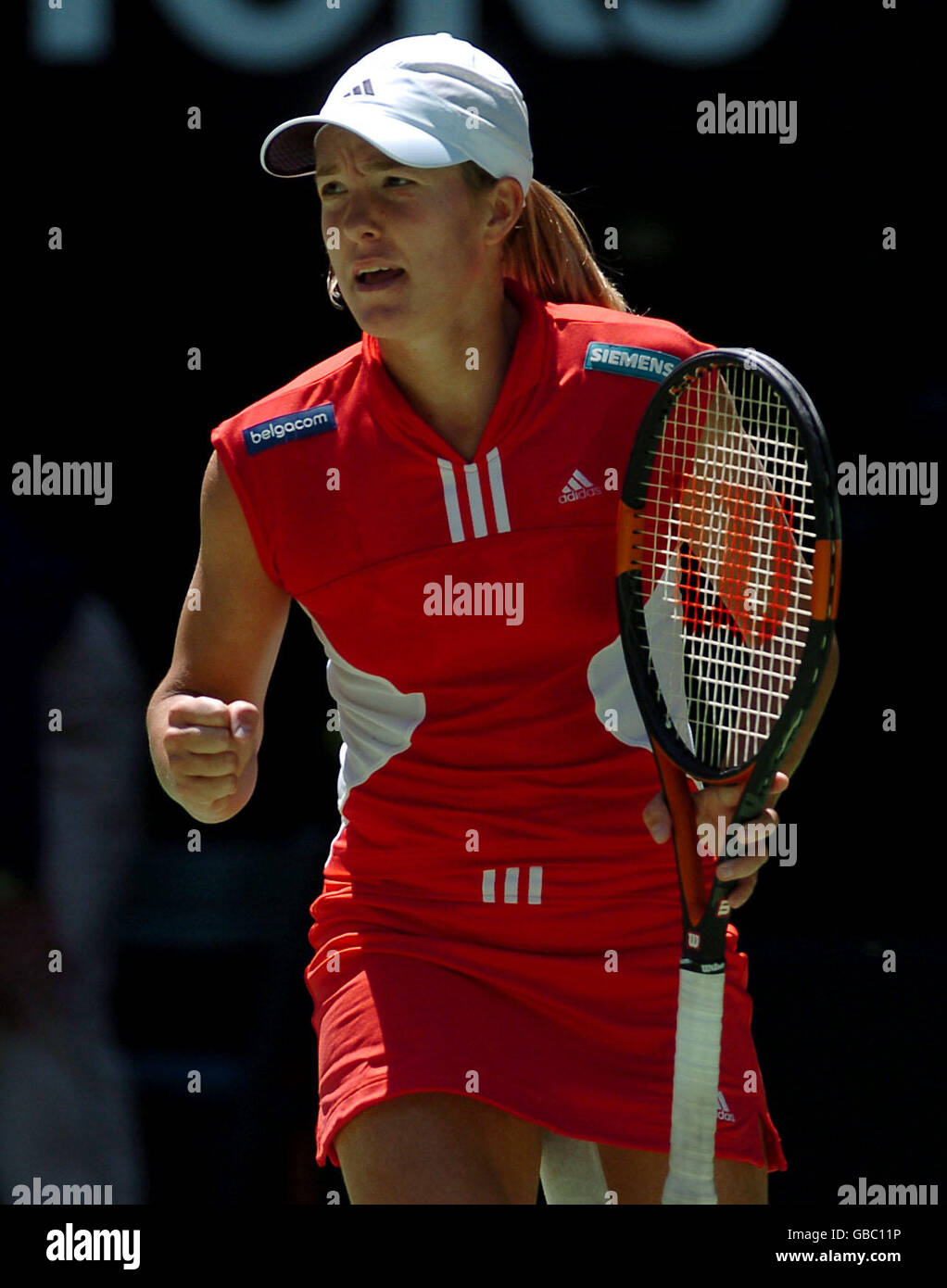 2004 australian open justine henin hi-res stock photography and images ...