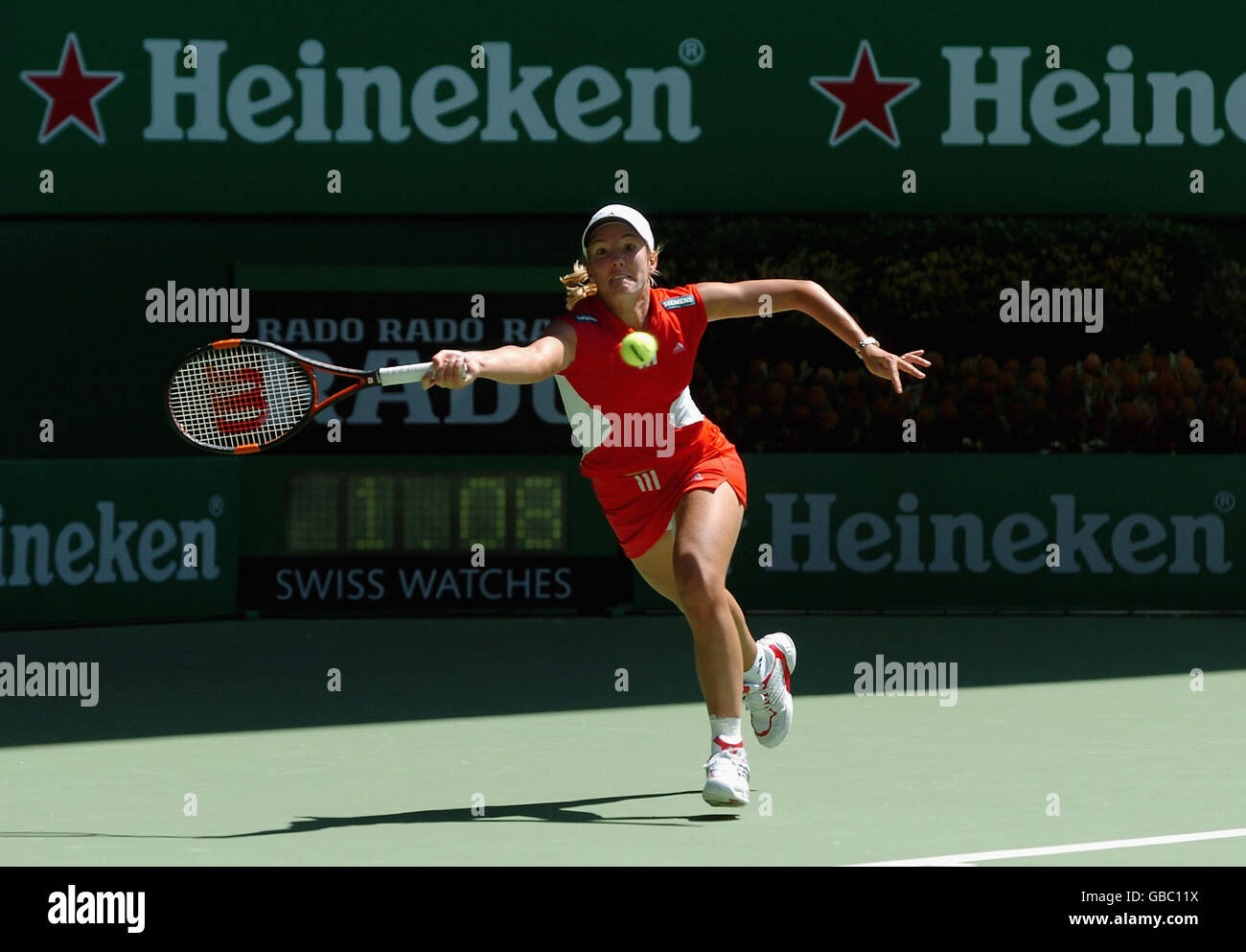 Tennis - Australian Open 2004 - Quarter Final Stock Photo - Alamy