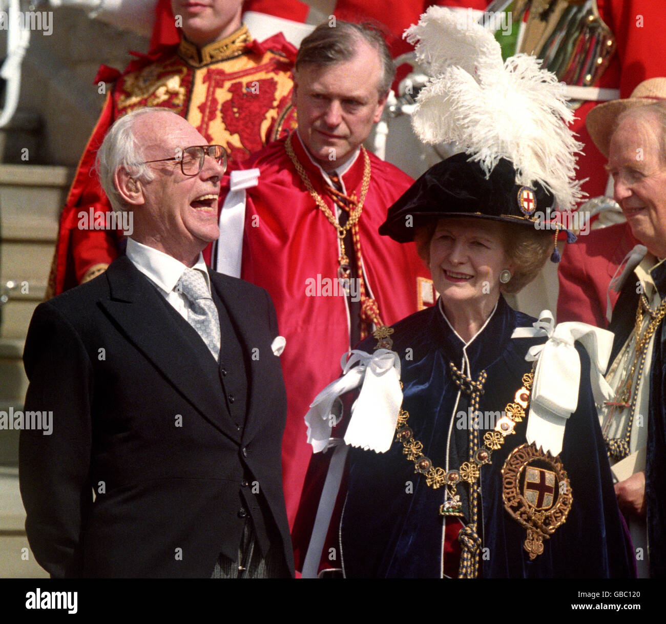 Politics - Baroness Thatcher - 1995 Stock Photo - Alamy