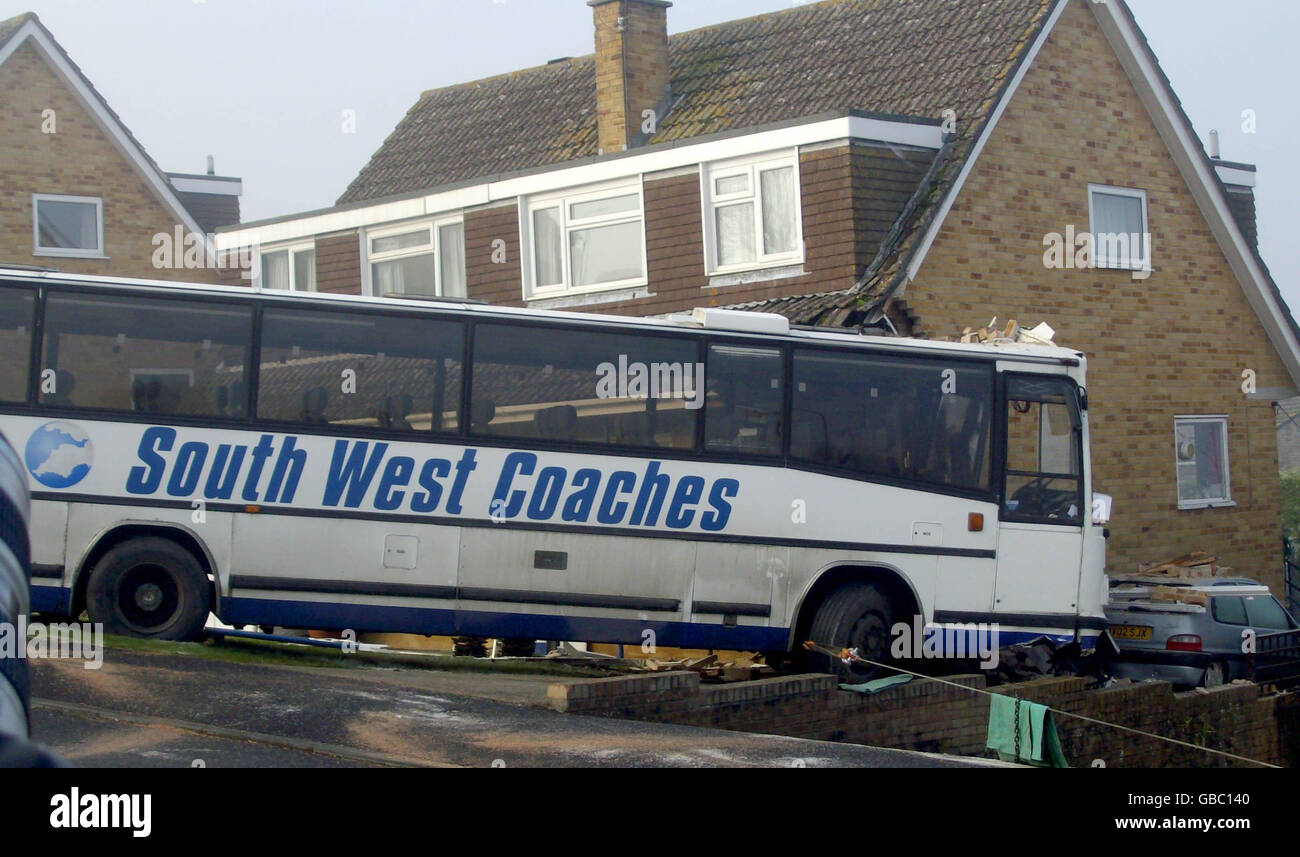 Embedding itself in a front corner hi-res stock photography and images ...