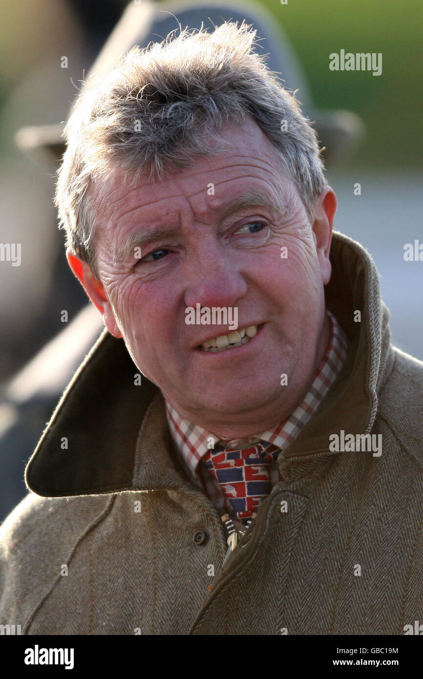Horse Racing - Southwell Racecourse. Bryan Smart, trainer Stock Photo ...
