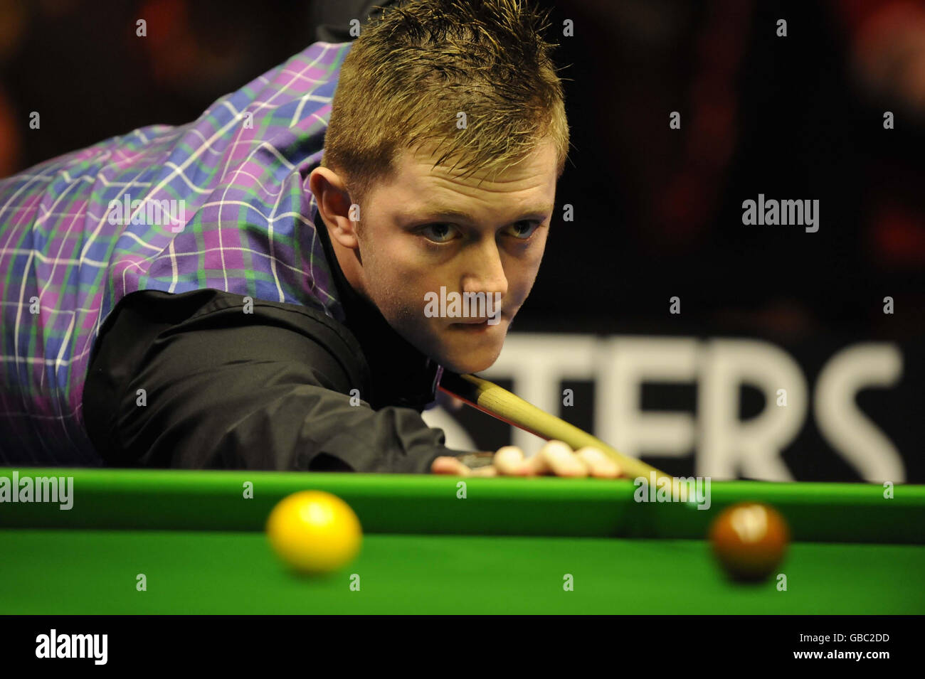 Mark Allen during the The Masters at Wembley Arena, London Stock Photo ...