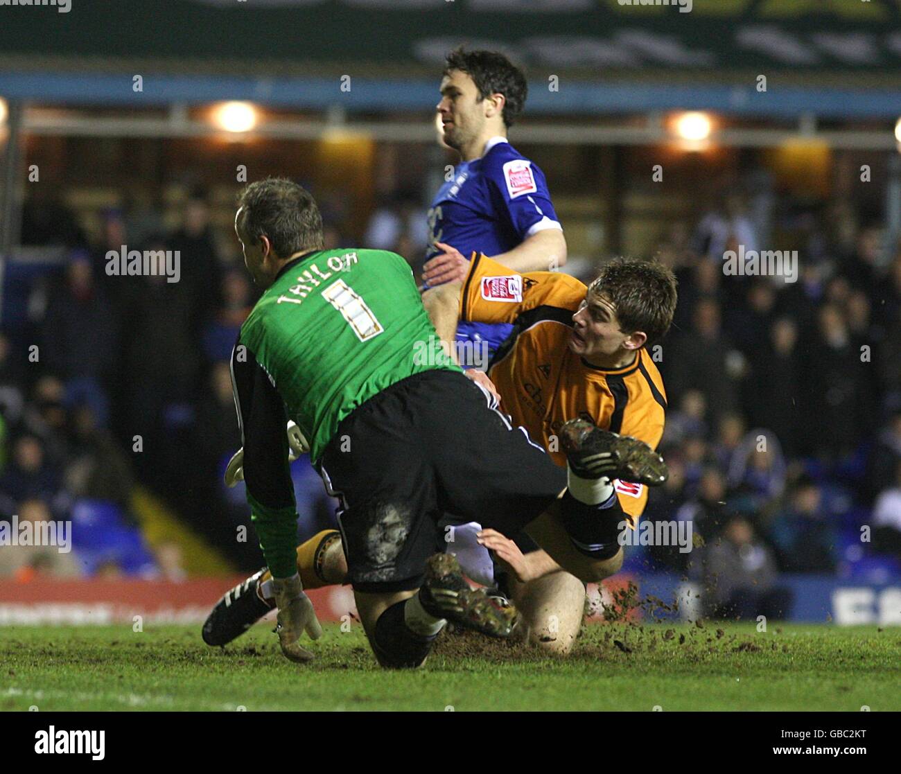 Wolverhampton Wanderers' Sam Vokes scores his sides second goal Stock ...