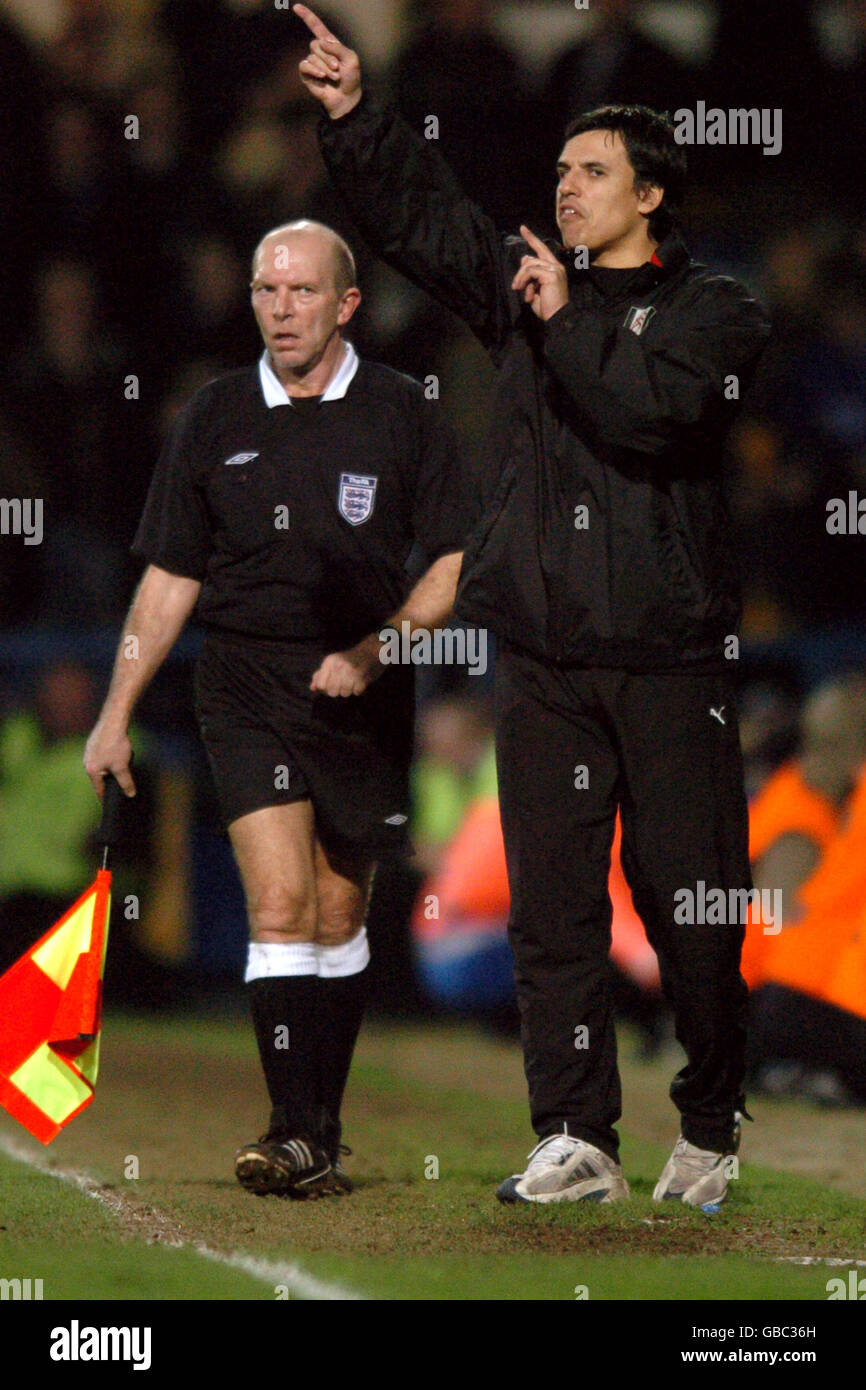 Football full length manager sideline gesture hi-res stock photography ...