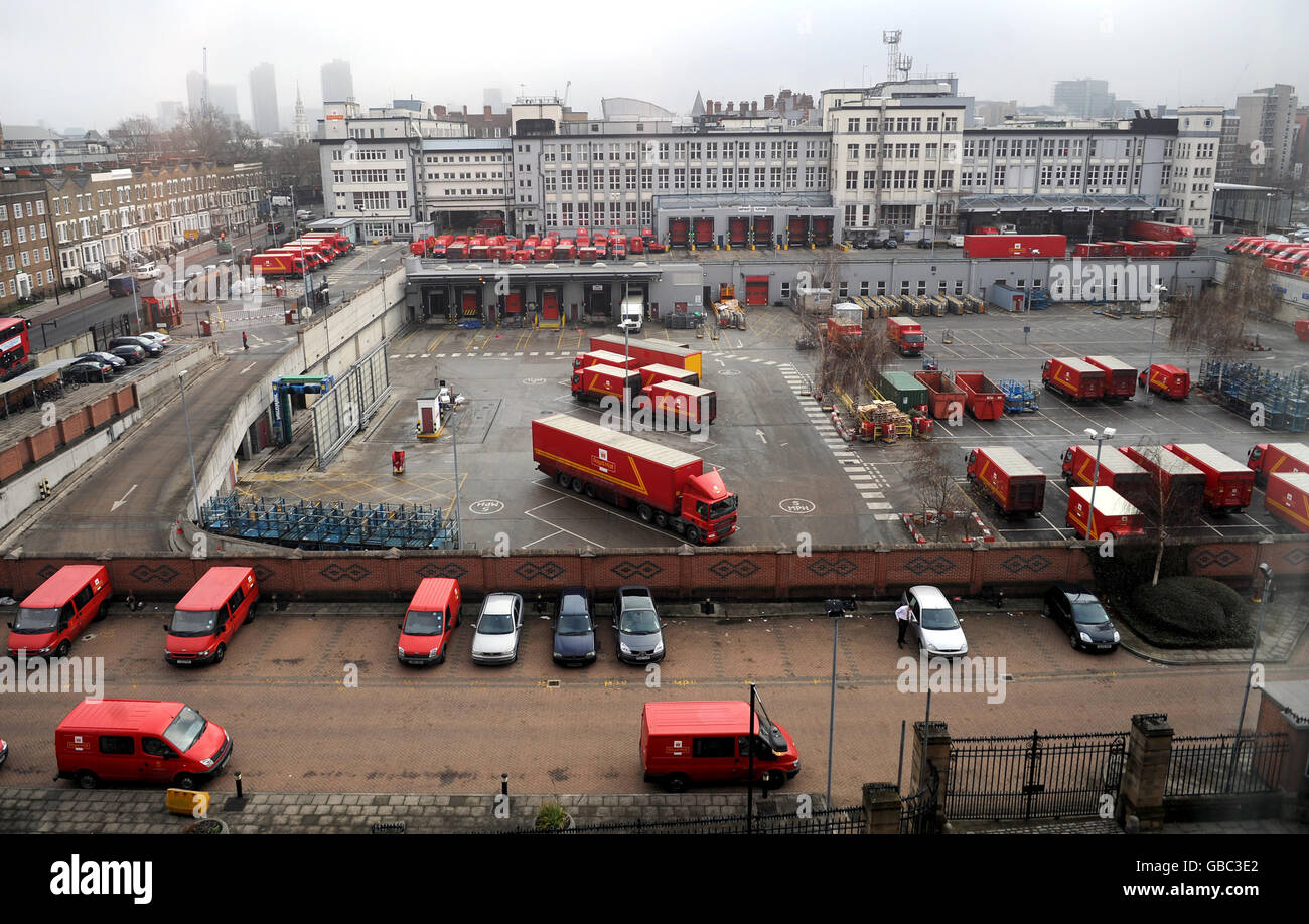 Buildings and Landmarks - Mount Pleasant Sorting Office - London Stock ...