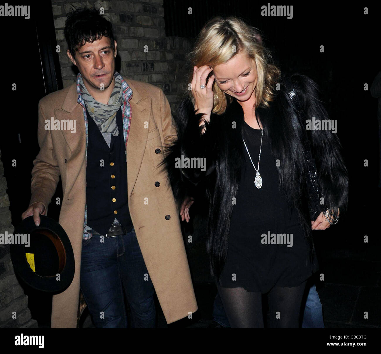 Kate Moss' birthday - London Stock Photo - Alamy