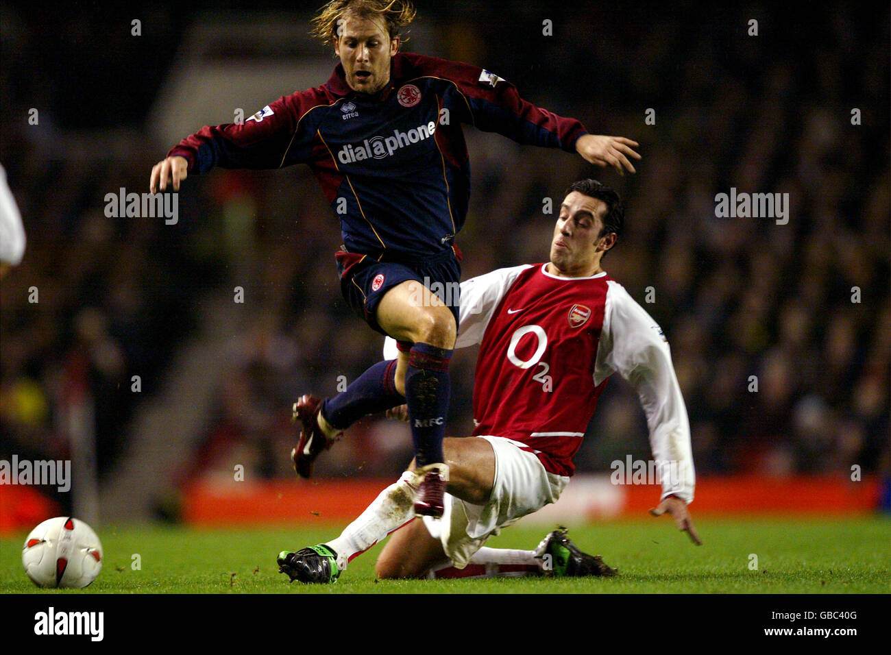 Soccer - Carling Cup - Semi-Final - Arsenal v Middlesbrough Stock Photo ...