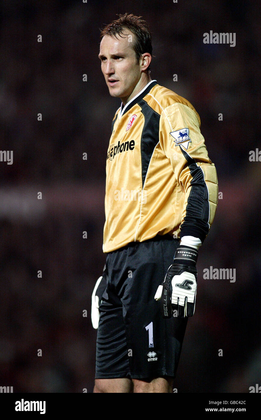 Soccer - FA Barclaycard Premiership - Manchester United v Middlesbrough ...