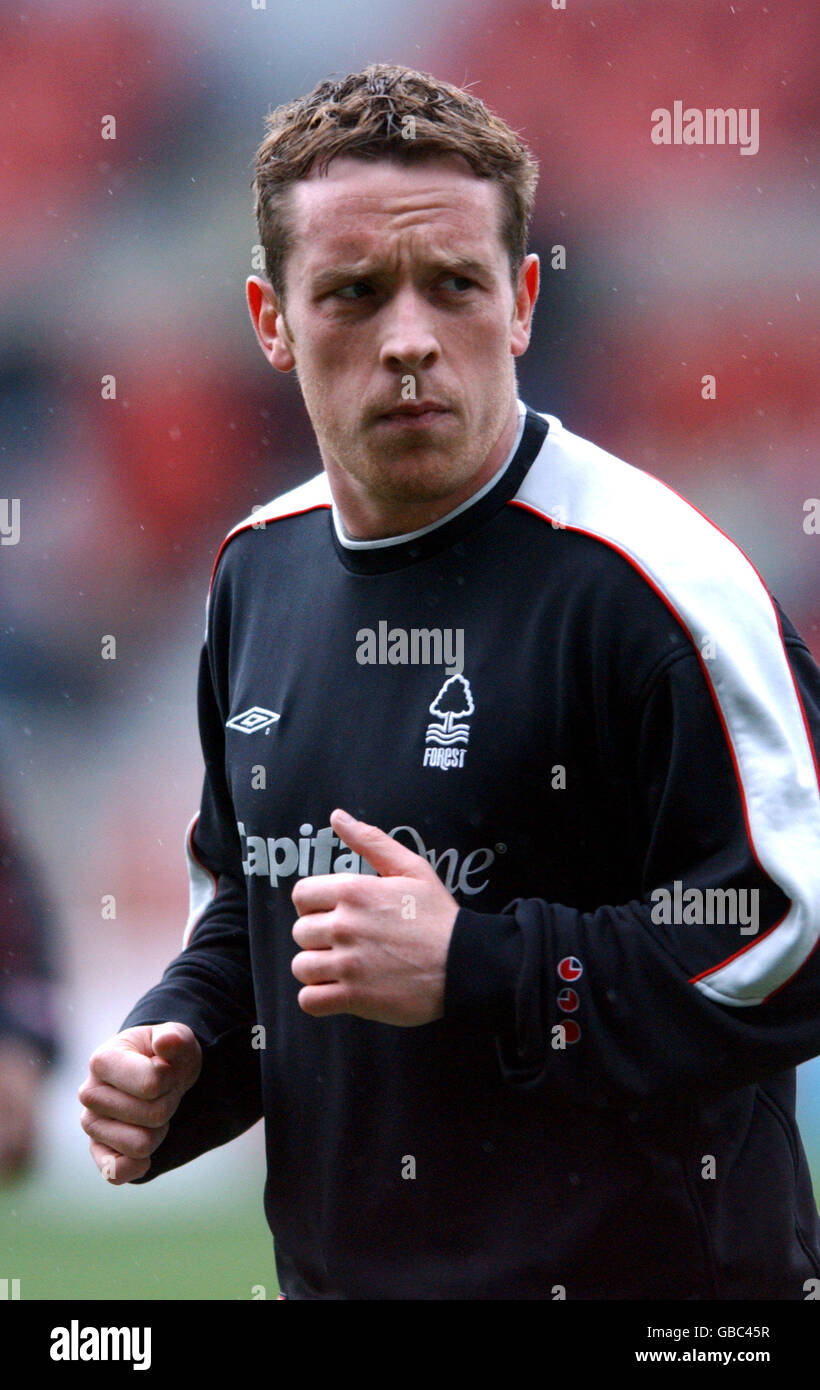 Nottingham forests new signing alan rogers hi-res stock photography and ...