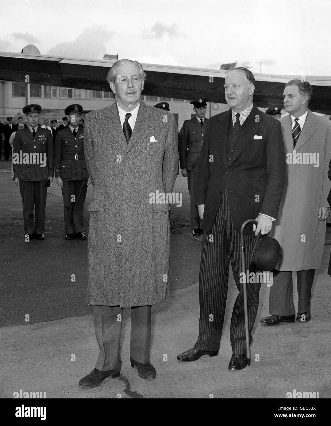 Harold Macmillan R A Butler High Resolution Stock Photography and ...