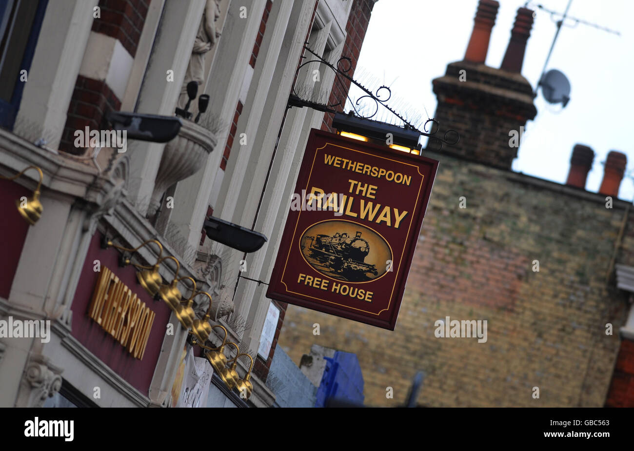 Wetherspoons Free House Pub In High Resolution Stock Photography and ...