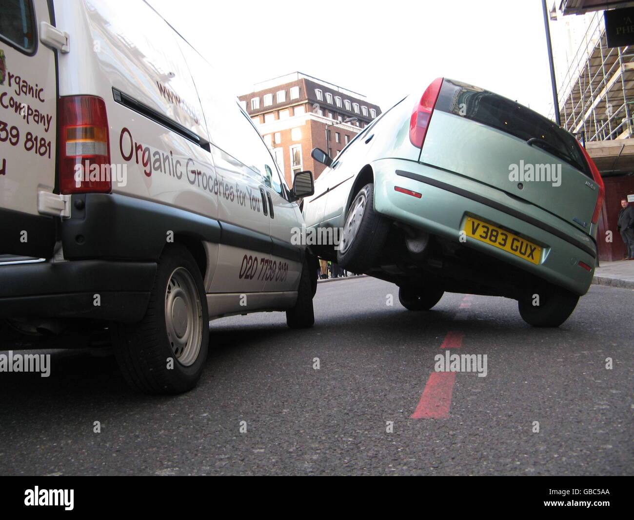 Funny car accident hi-res stock photography and images - Alamy