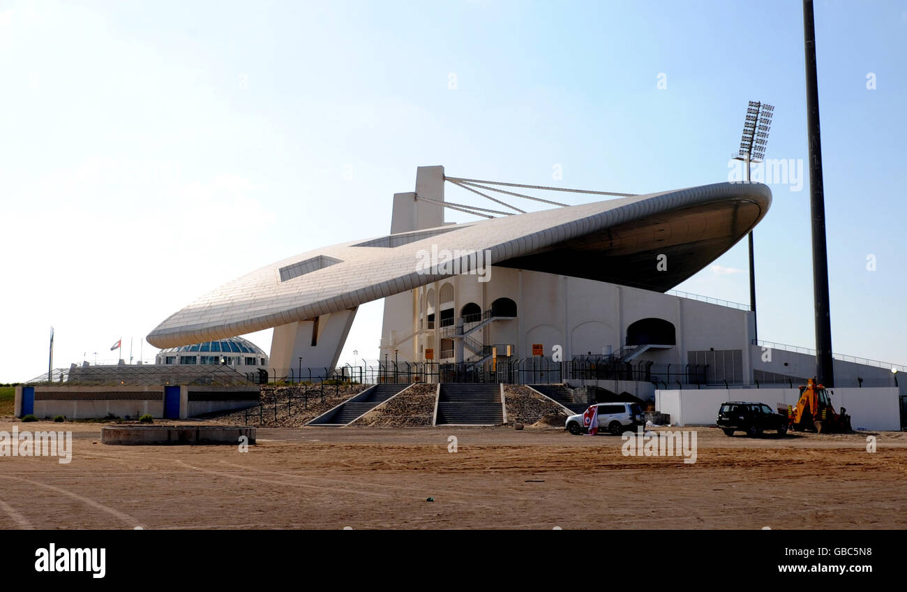 General view of the sheikh zayed stadium in abu dhabi hi-res stock ...