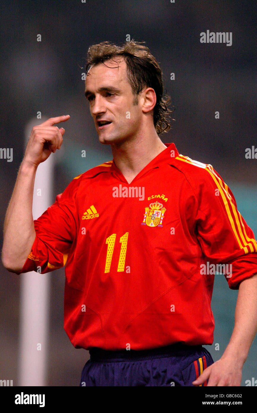 Soccer international friendly spain v peru hi-res stock photography and ...