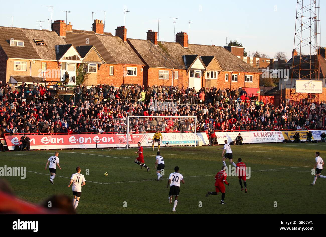 Soccer - FA Cup - Fourth Round - Kettering Town v Fulham - Rockingham ...