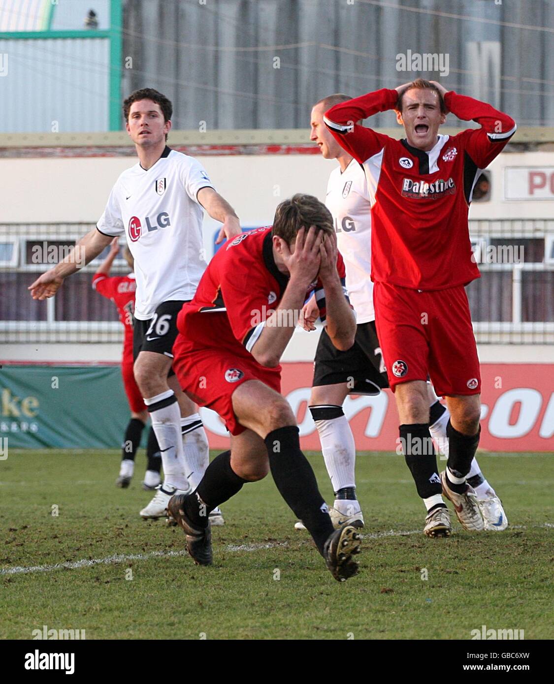 Soccer - FA Cup - Fourth Round - Kettering Town v Fulham - Rockingham ...