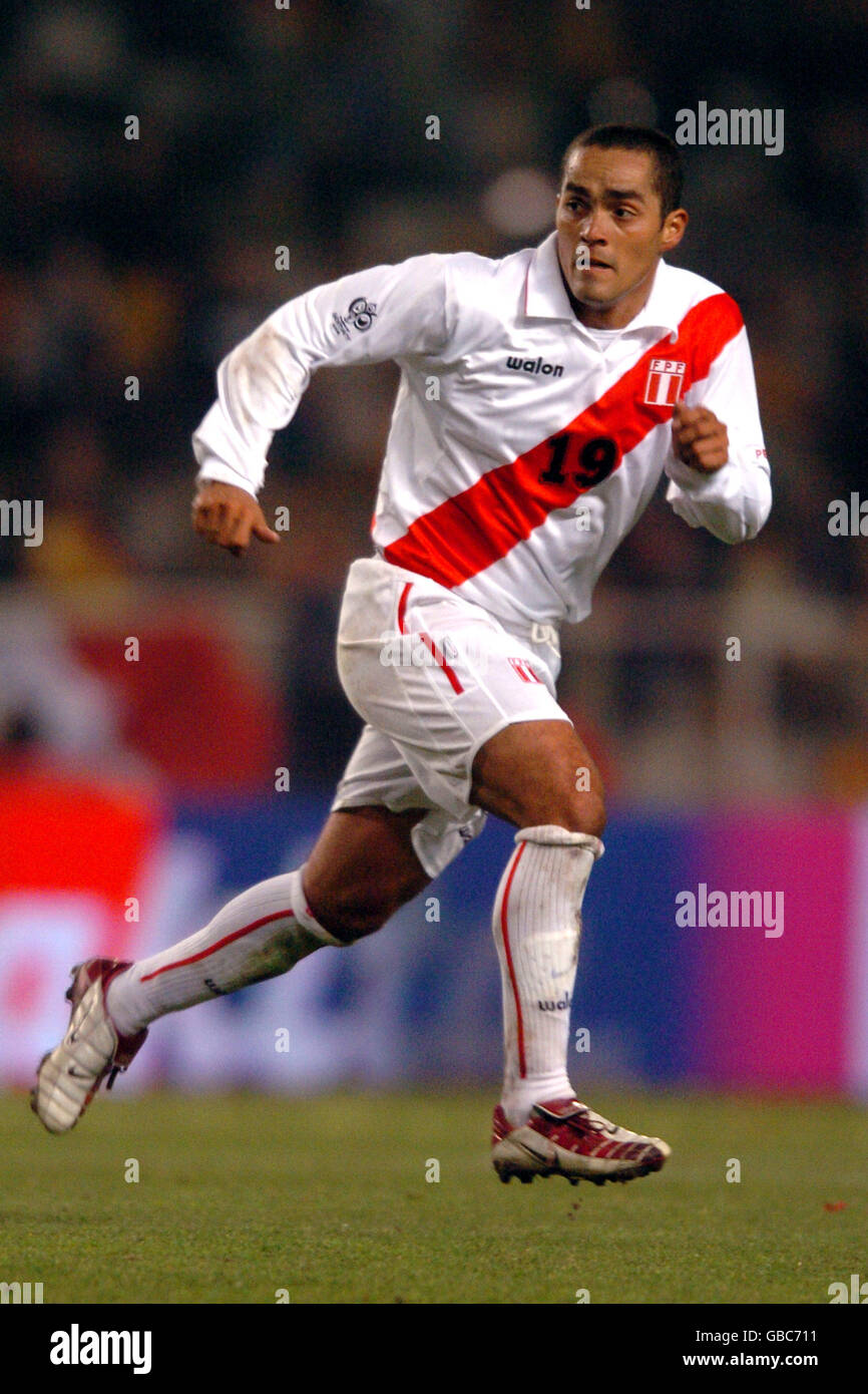 Soccer international friendly spain v peru hi-res stock photography and ...