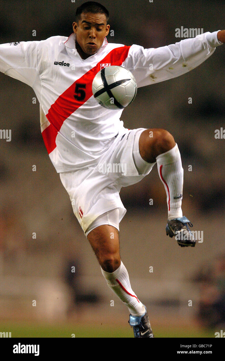 Soccer international friendly spain v peru hi-res stock photography and ...