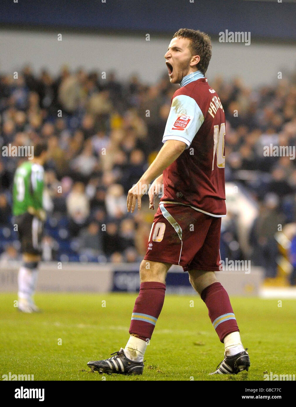 Burnley's Martin Paterson celebrates his late equaliser during the FA ...