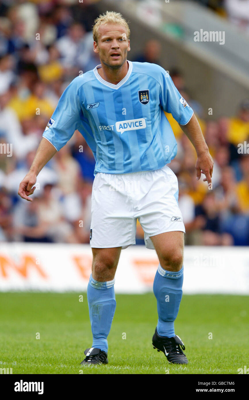 Soccer - Pre Season Friendly - Mansfield Town v Manchester City Stock ...