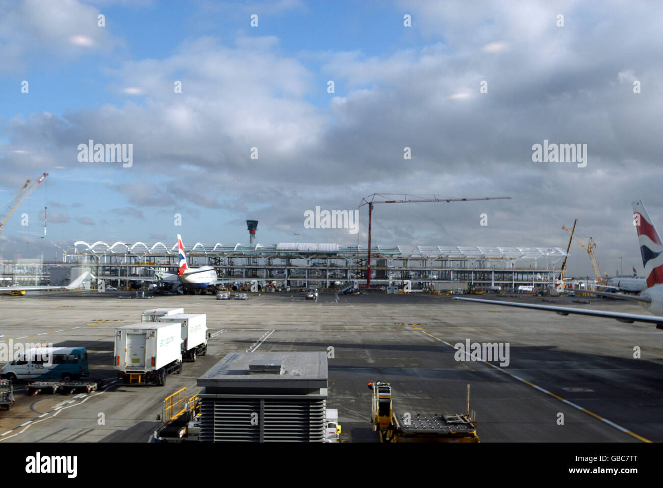 Generic picture of new Terminal 5 C at Heathrow Airport, which is being ...