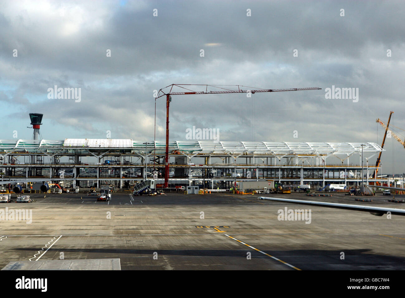 Generic picture of new Terminal 5 C at Heathrow Airport, which is being ...