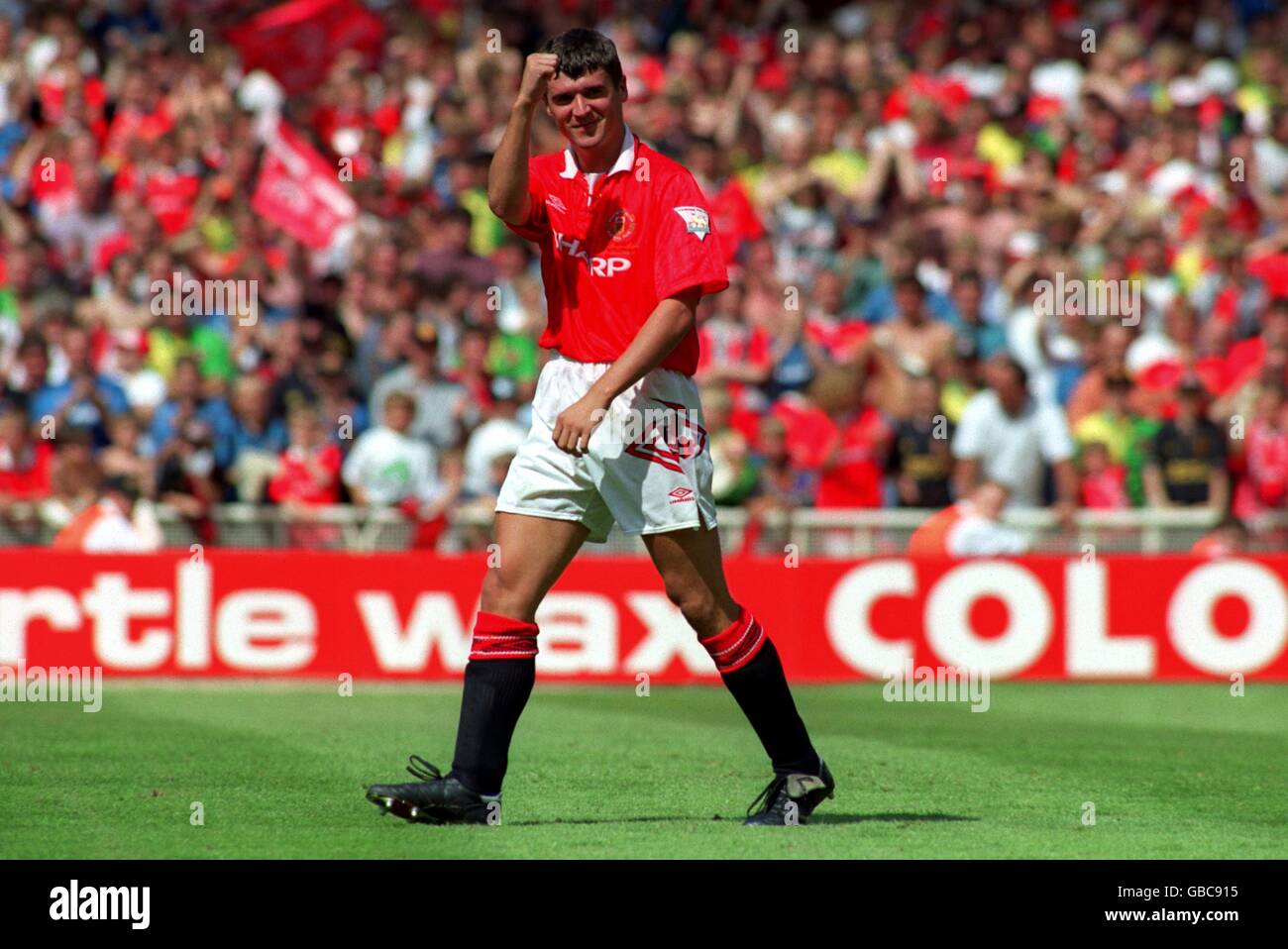 SOCCER. ROY KEANE, MANCHESTER UNITED Stock Photo - Alamy
