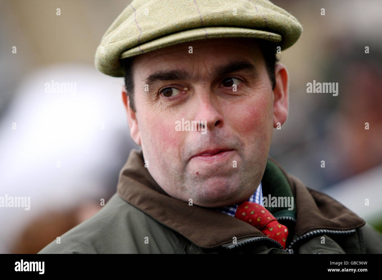 Trainer alan king at wincanton racecourse hi-res stock photography and ...