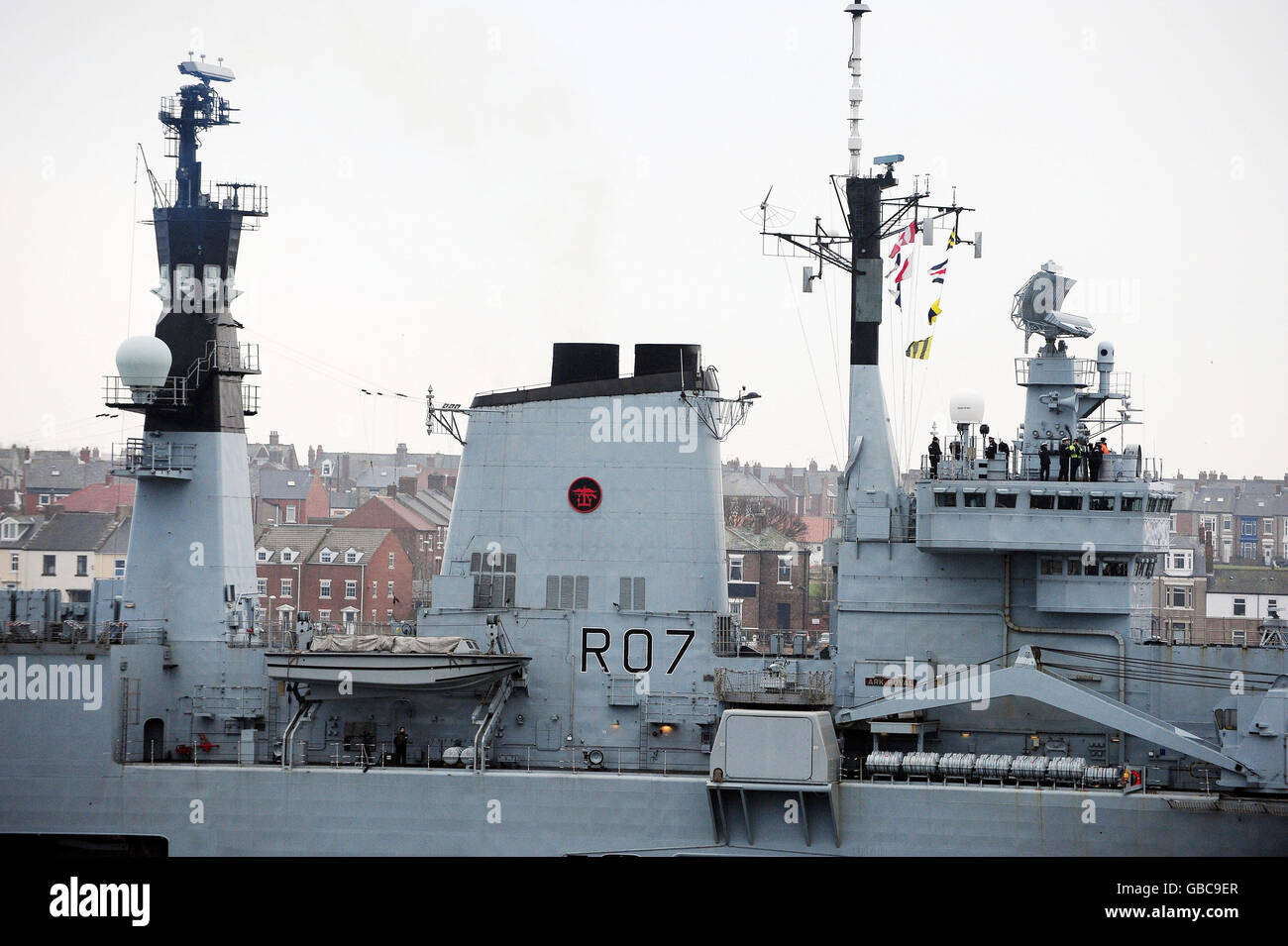 HMS Ark Royal Stock Photo - Alamy
