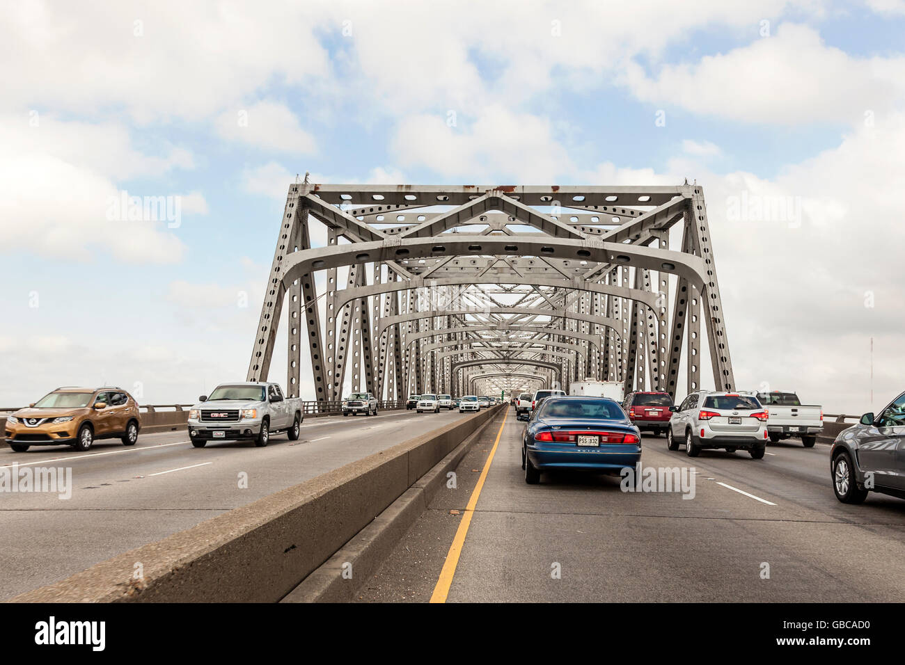 Calcasieu river bridge hi-res stock photography and images - Alamy