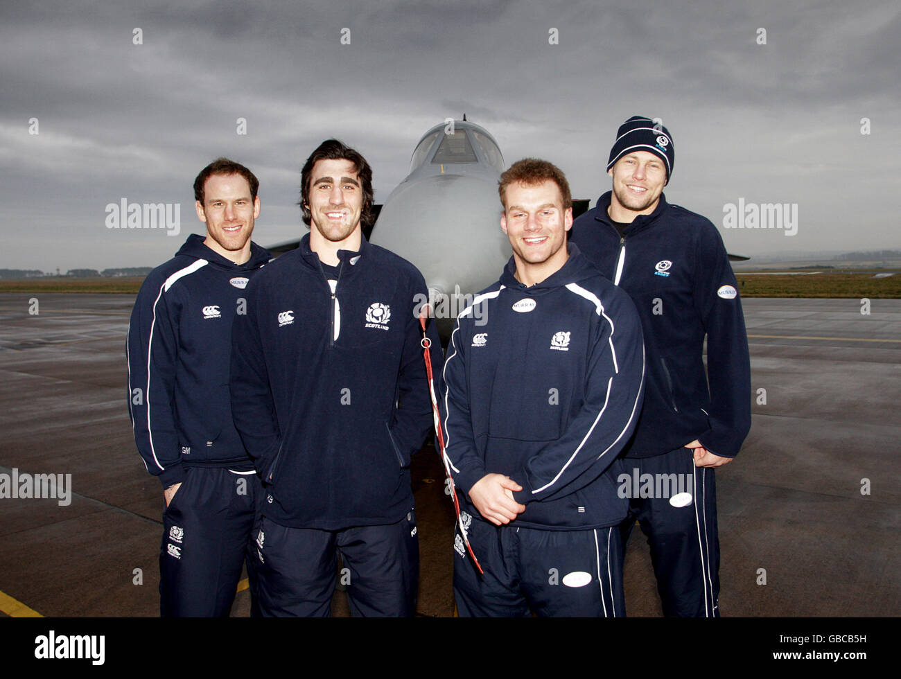 Geoff cross and graeme morrison at raf leuchars hi-res stock ...