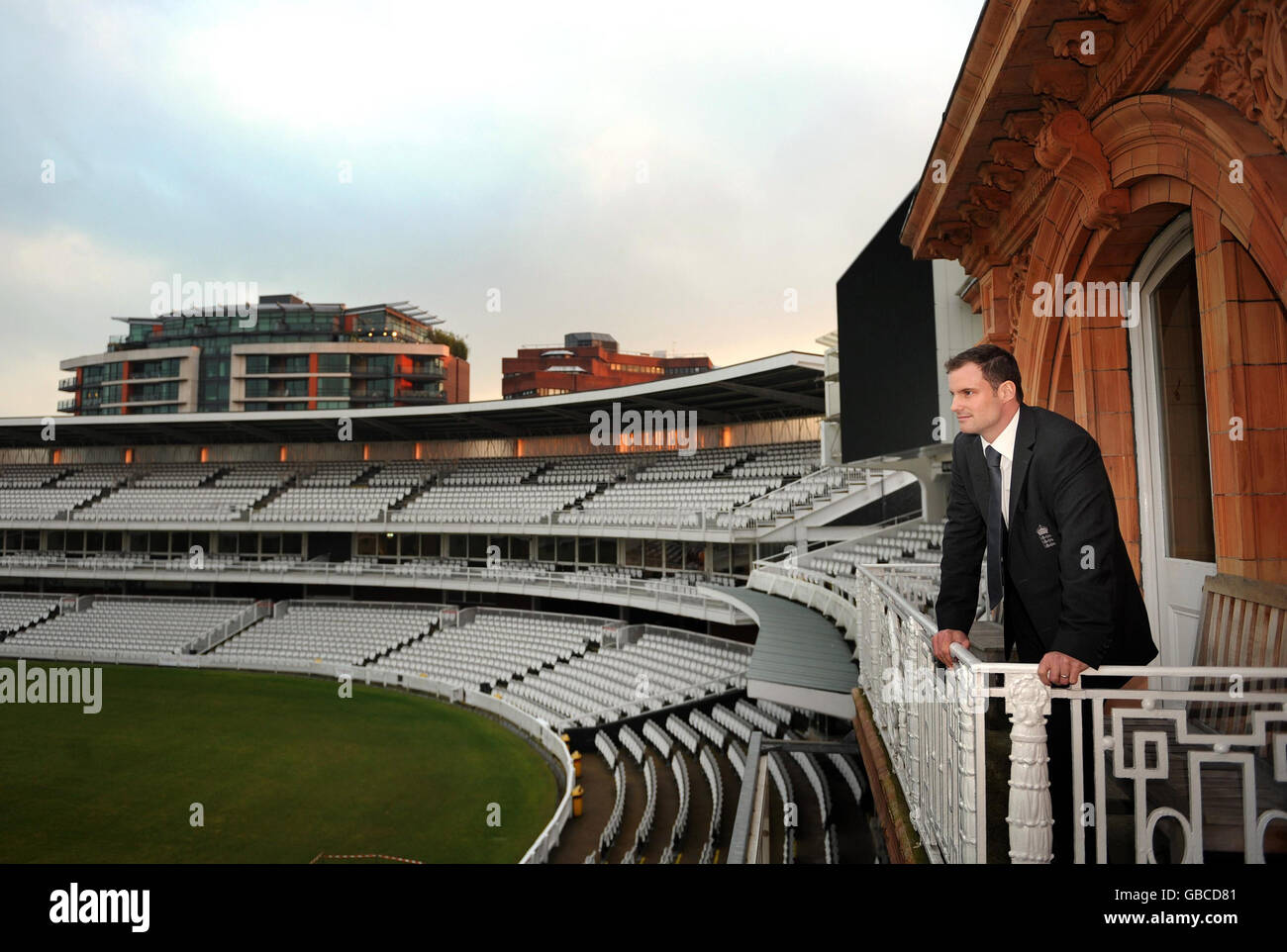 Cricket - England Press Conference - Lord's Cricket Ground Stock Photo ...