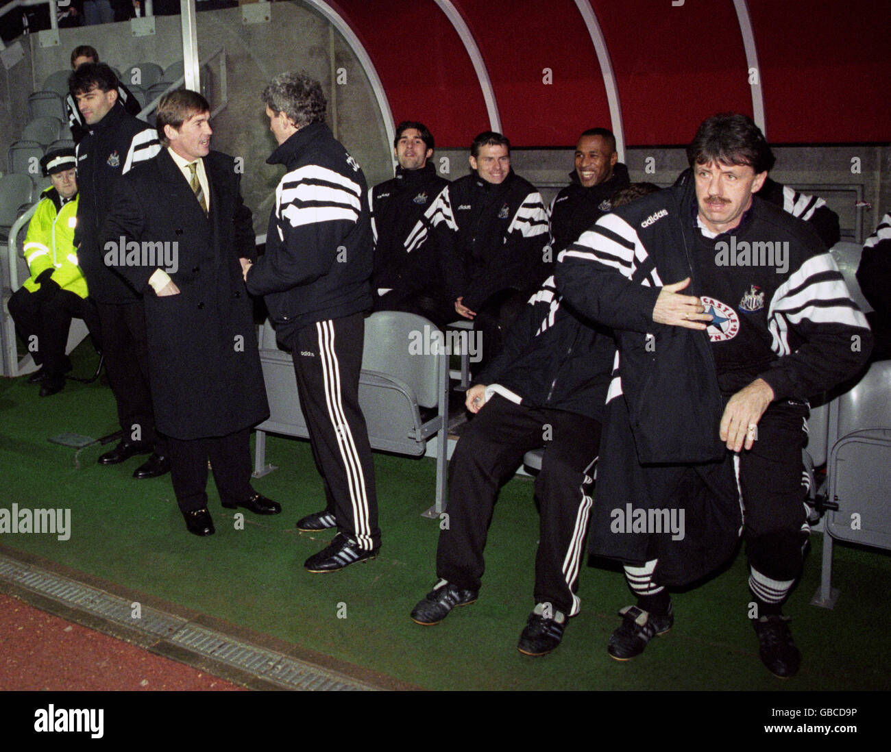Chris mcmenemy obscured and mark lawrenson hi-res stock photography and ...