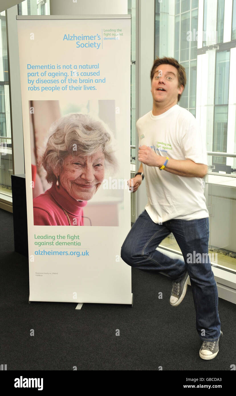 Richard McCourt best known as one half of TV's 'Dick and Dom' promotes ...