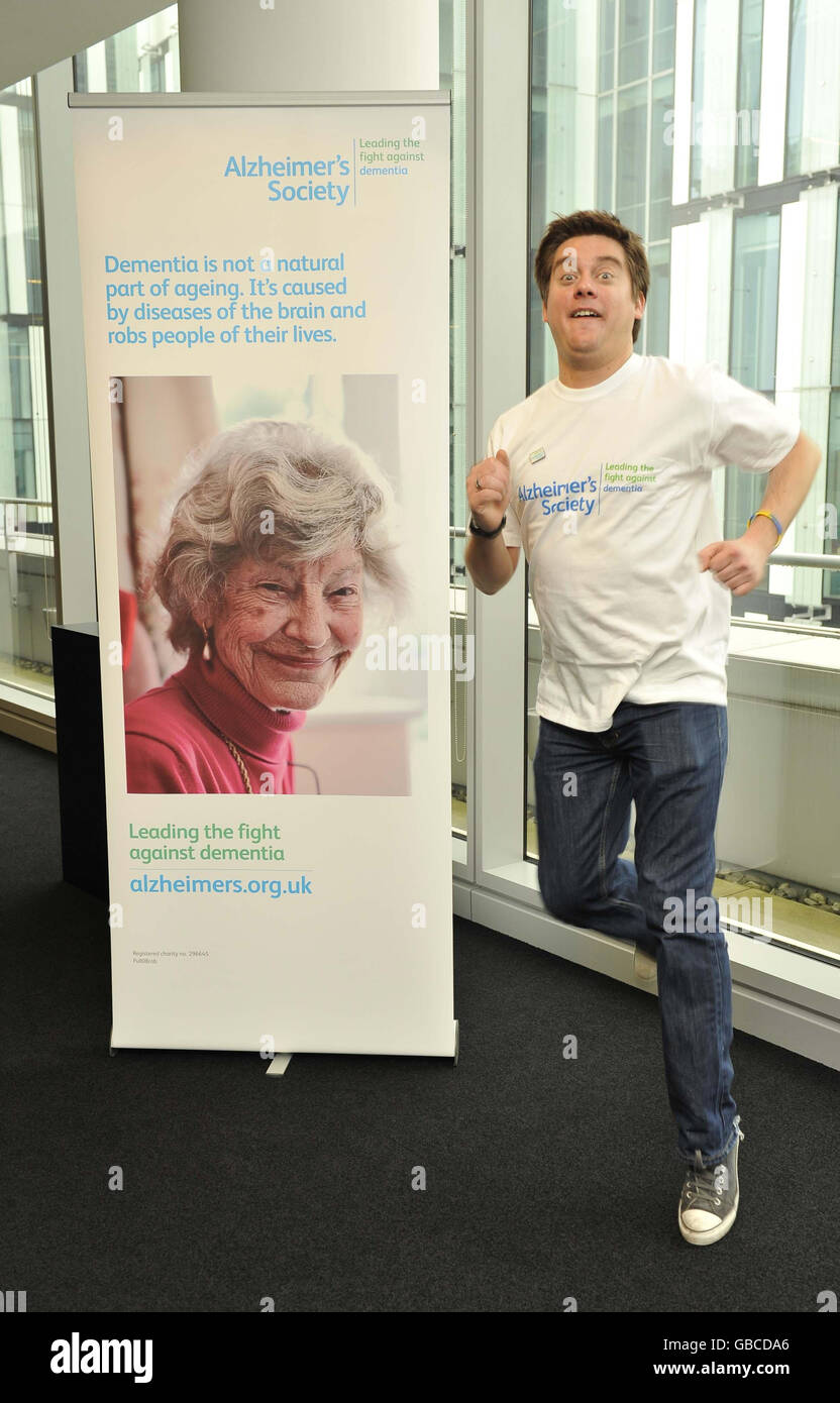 Richard McCourt best known as one half of TV's 'Dick and Dom' promotes ...